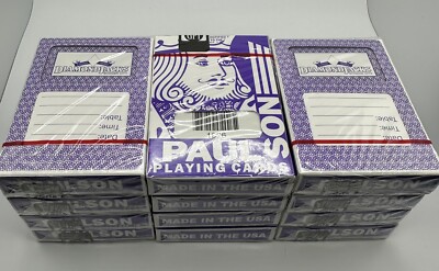 Dozen Paulson Playing Cards NEW Diamond Jacks Casino (12 Decks ...
