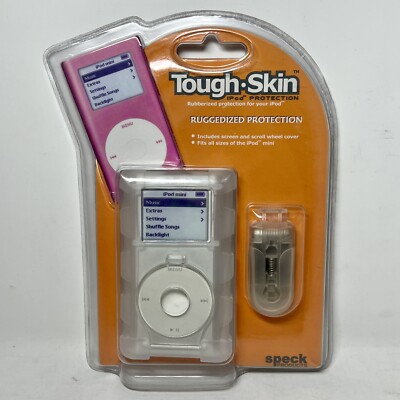 SPECK Tough Skin iPod Mini Case Cover Clear With Belt Clip TS-CLEAR ...