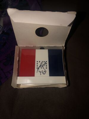 Whirley Industries Red,White & Blue Democrat Political Push Button Salt ...