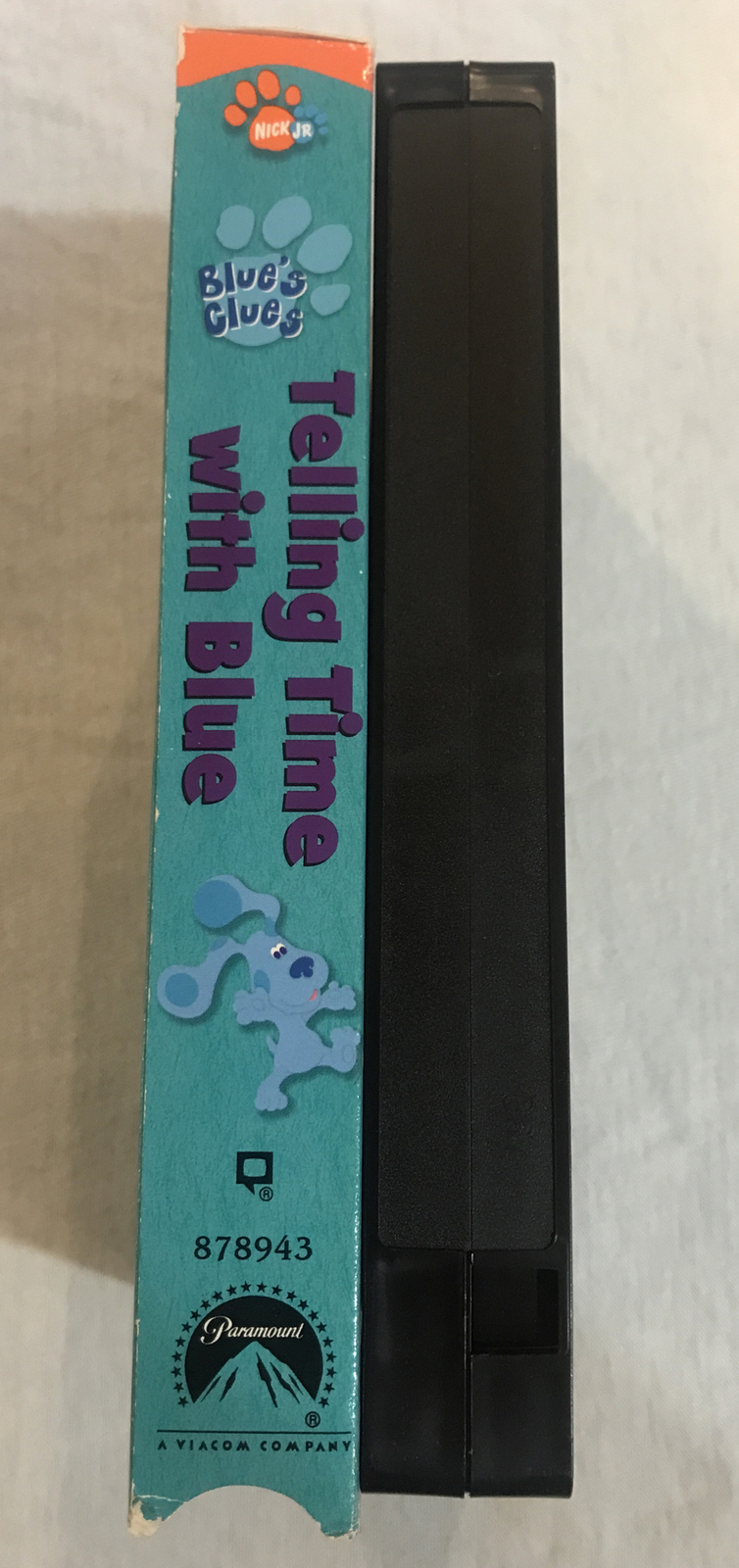 Blues Clues - Telling Time With Blue (VHS, 2002) PLAY ALONG WITH BLUE ...