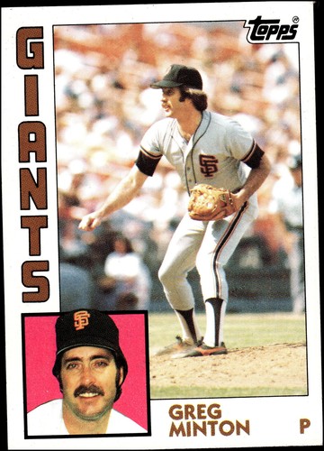 1984 Topps #205 Greg Minton NM or Better | eBay