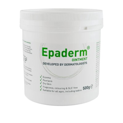 * Epaderm Ointment Tub 500g for Eczema, Psoriasis & Other Dry Skin ...