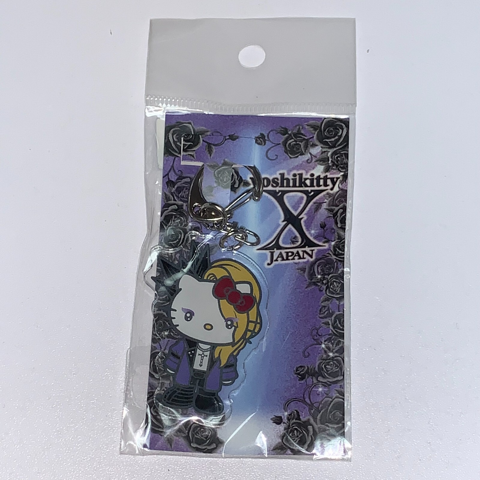 Hello Kitty Yoshikitty X Japan Yoshiki Angel Sanrio Acrylic Keychain ...