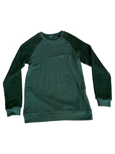DUOEASE Sweat-shirt Femme Vert Tricot Polyester Casual (EU 38) | eBay