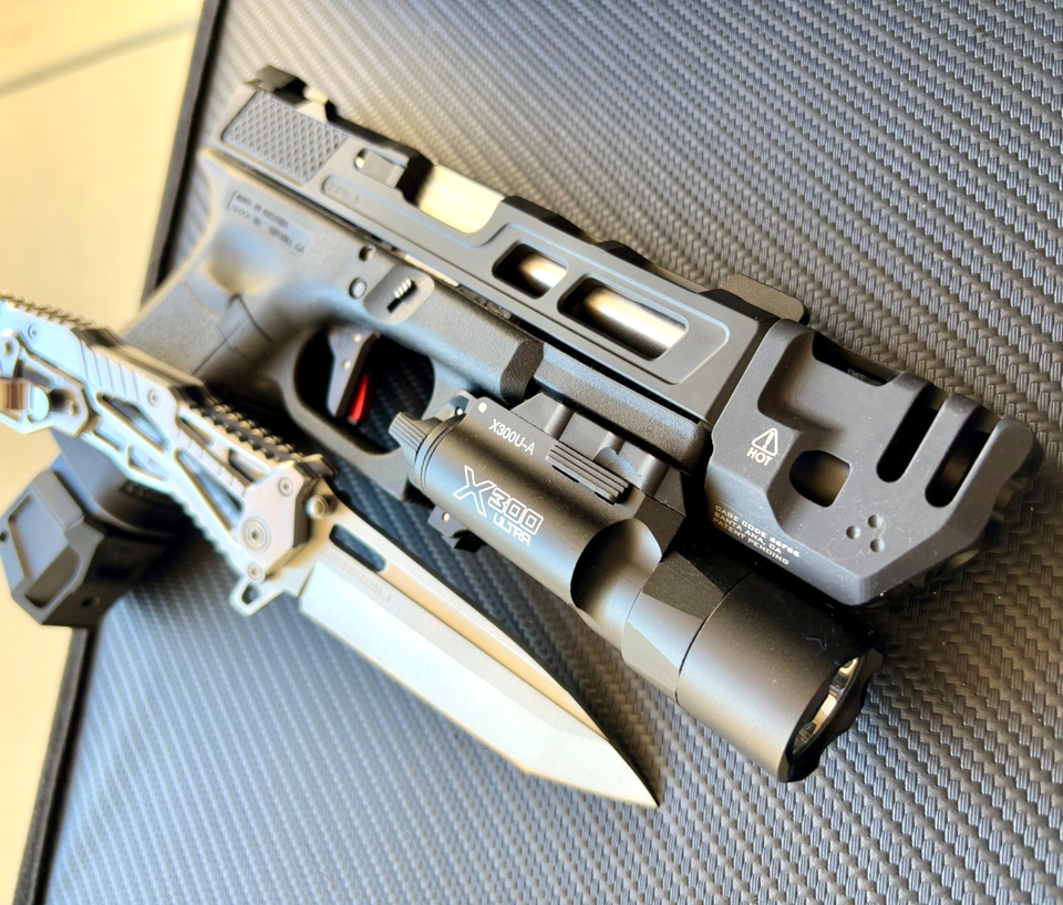 Zaffiri Glock 19 Gen 3 Slide + Strike Compensator Complete G19 RXM ...