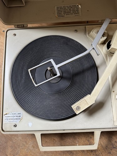 Vintage General Electric Record Player | eBay