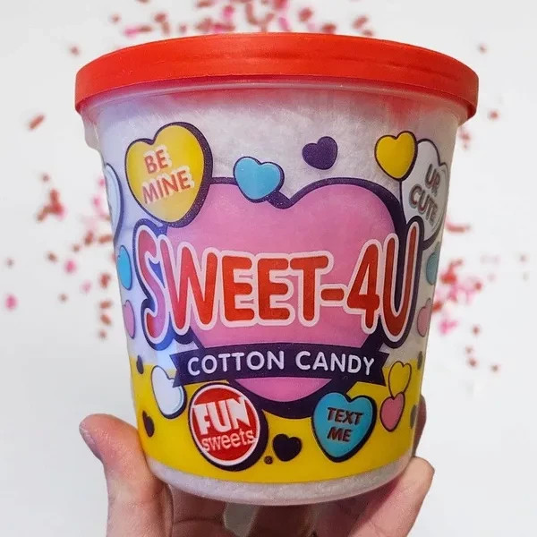 Fun Sweets Sweet-4U Valentine's Day Cotton Candy | eBay