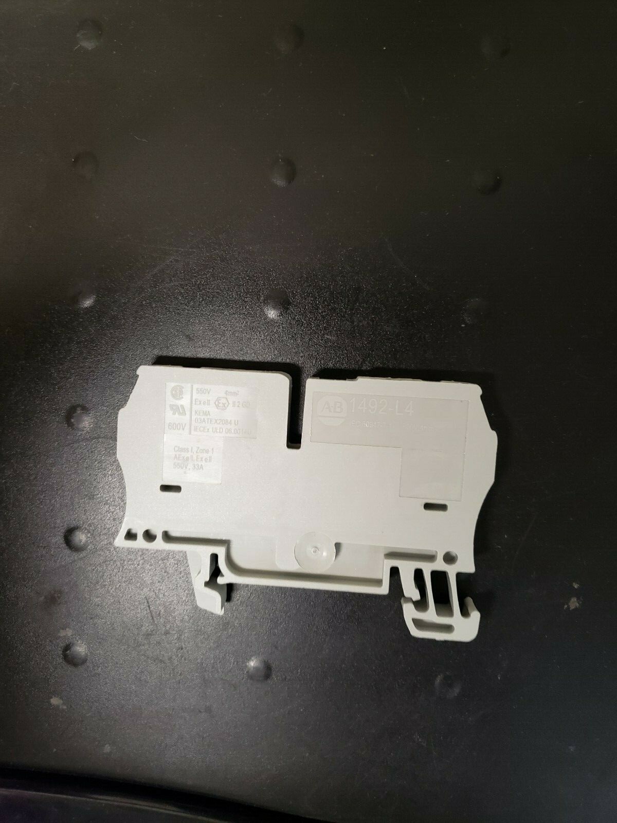 Allen Bradley 1492-L4-W Terminal Block, 33A, 600V AC/DC New Qty 1 | eBay