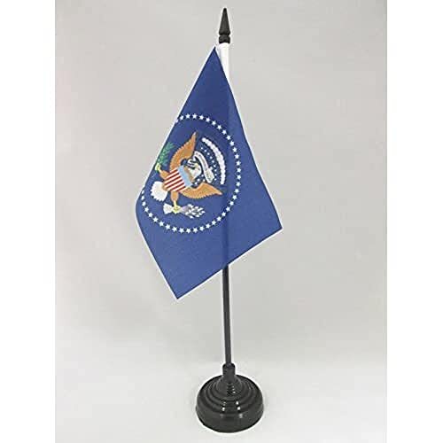 USA President Table Flag 4'' x 6'' - US - American Desk Flag 15 x 10 cm ...