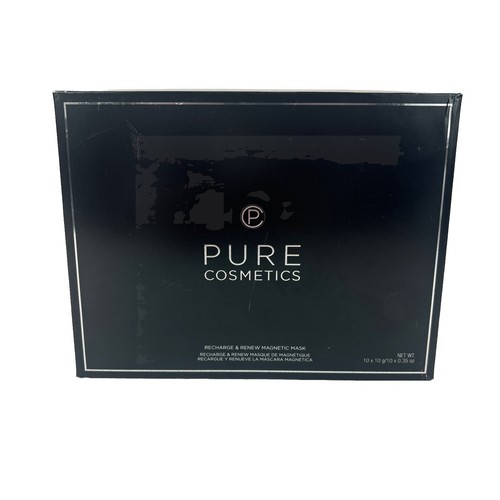 New In Box Pure Cosmetics Face Mask Recharge And Renew Cosmetics, 10 Pk ...