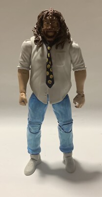 WWE Mattel Custom Mankind Elite Figure | eBay