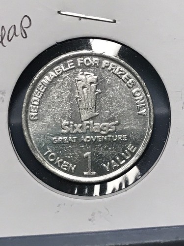 Six Flags Park Prizes Token Coin | eBay