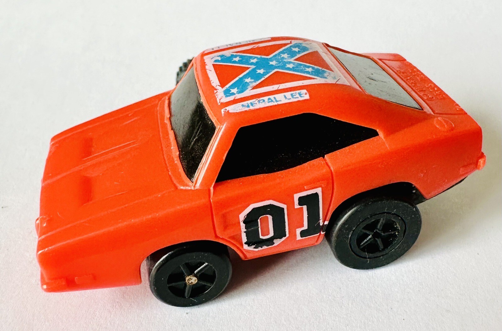 Vintage General Lee Car Dukes Of Hazzard Toy Wrist Racer Wind Up 1980 ...