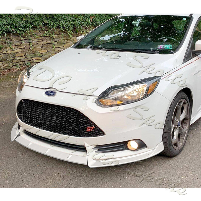 For 2012-2014 Ford Focus ST MK3 GT-Style Painted White Front Bumper ...