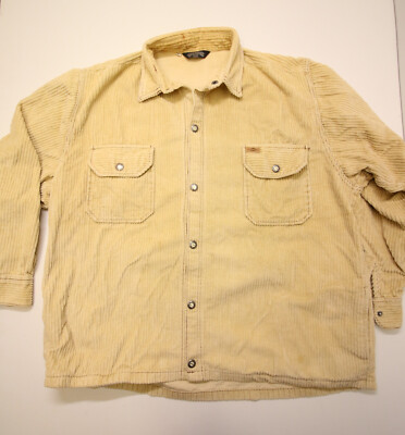 Vintage Billabong Wale Corduroy Shacket Jacket Mens L Fits BIG Beige ...