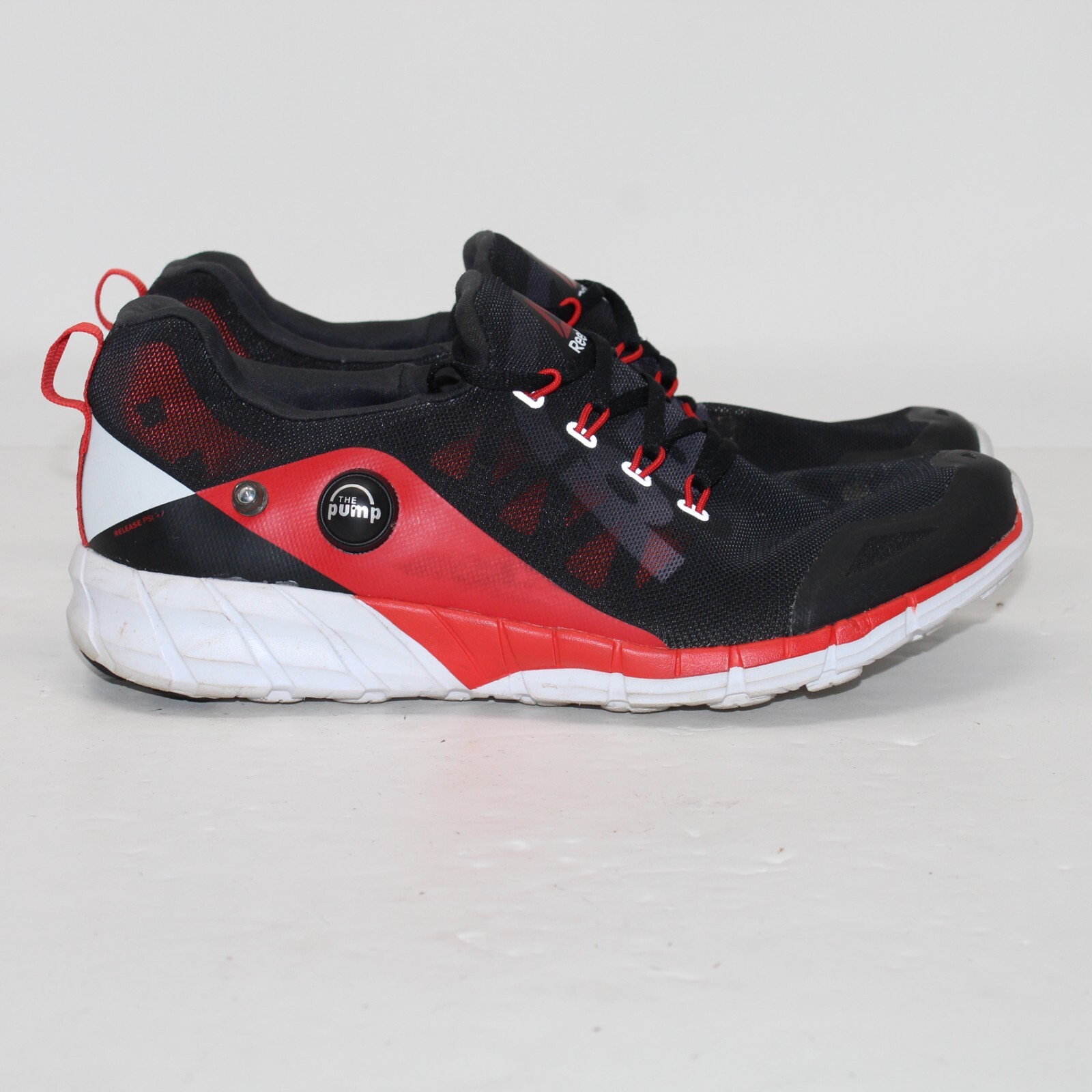 Reebok Pump Shoes Men's 7 Black/Red Z Pump Fusion Lac… - Gem