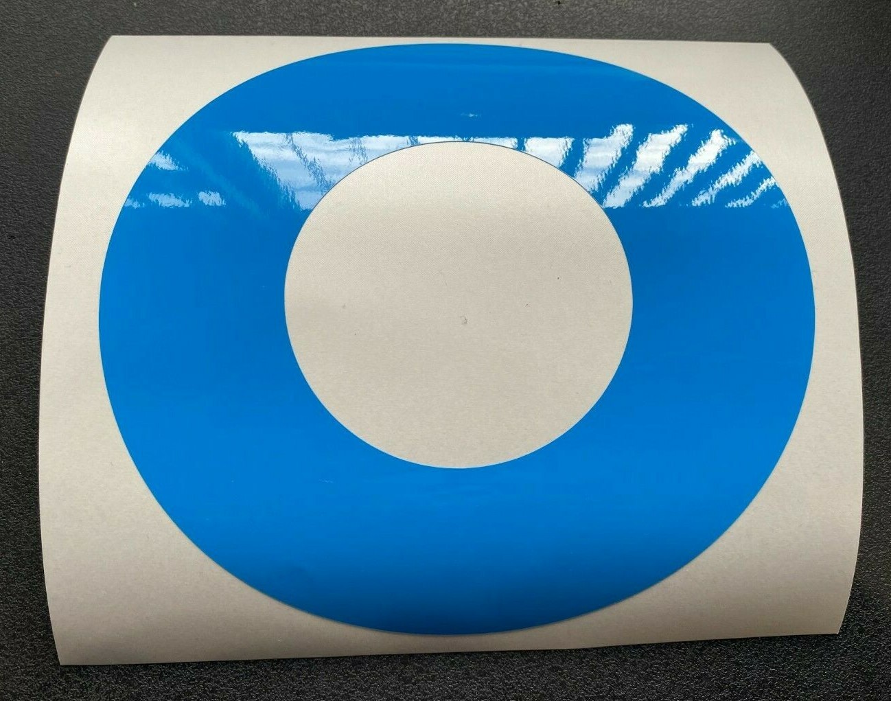 2 x Gloss Blue Pioneer CDJ Jog Wheel Skins / Covers CDJ 2000 1000 900 ...