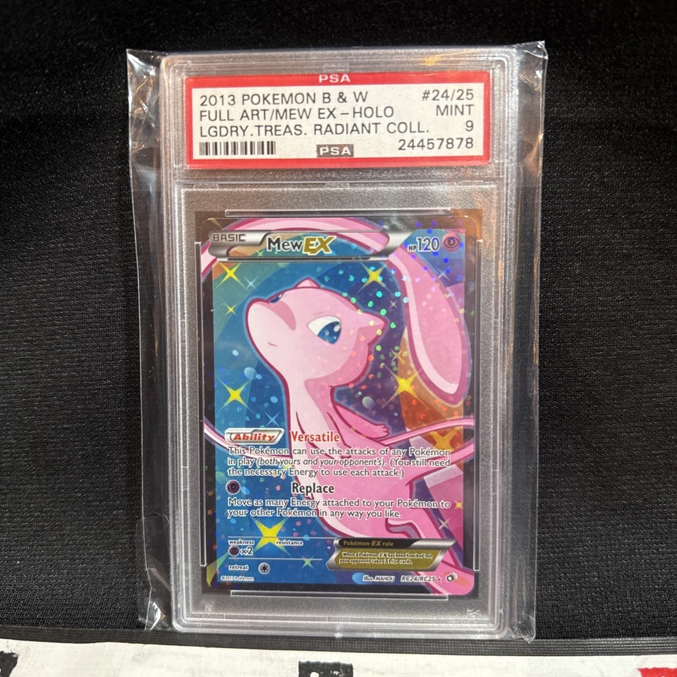 2013 Pokemon Legendary Treasures Full Art FA Mew EX 24 Radiant ...