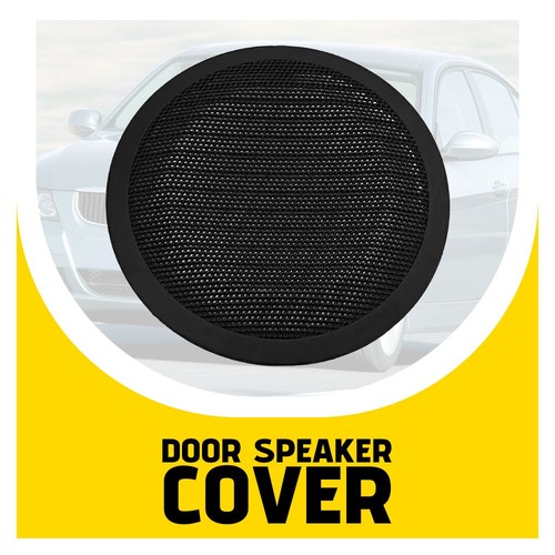 Black Front Door Speaker Grille Cover 51417144563 For 2004-2012 BMW 3 ...