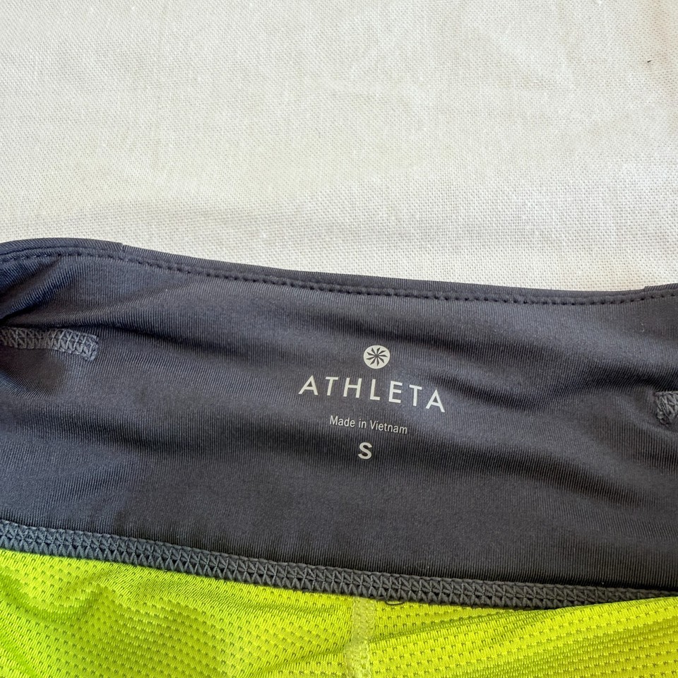 Athleta Runaround Pleated Back Tennis Skirt Skort Small Gray Golf ...