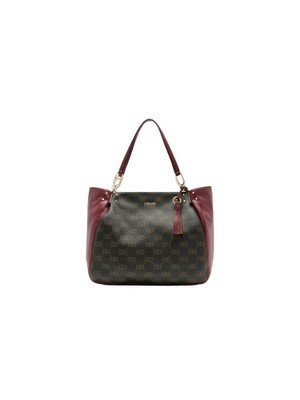 Borsa Liu Jo da donna, in ecopelle, colore bordeaux, codice AF5112 ...
