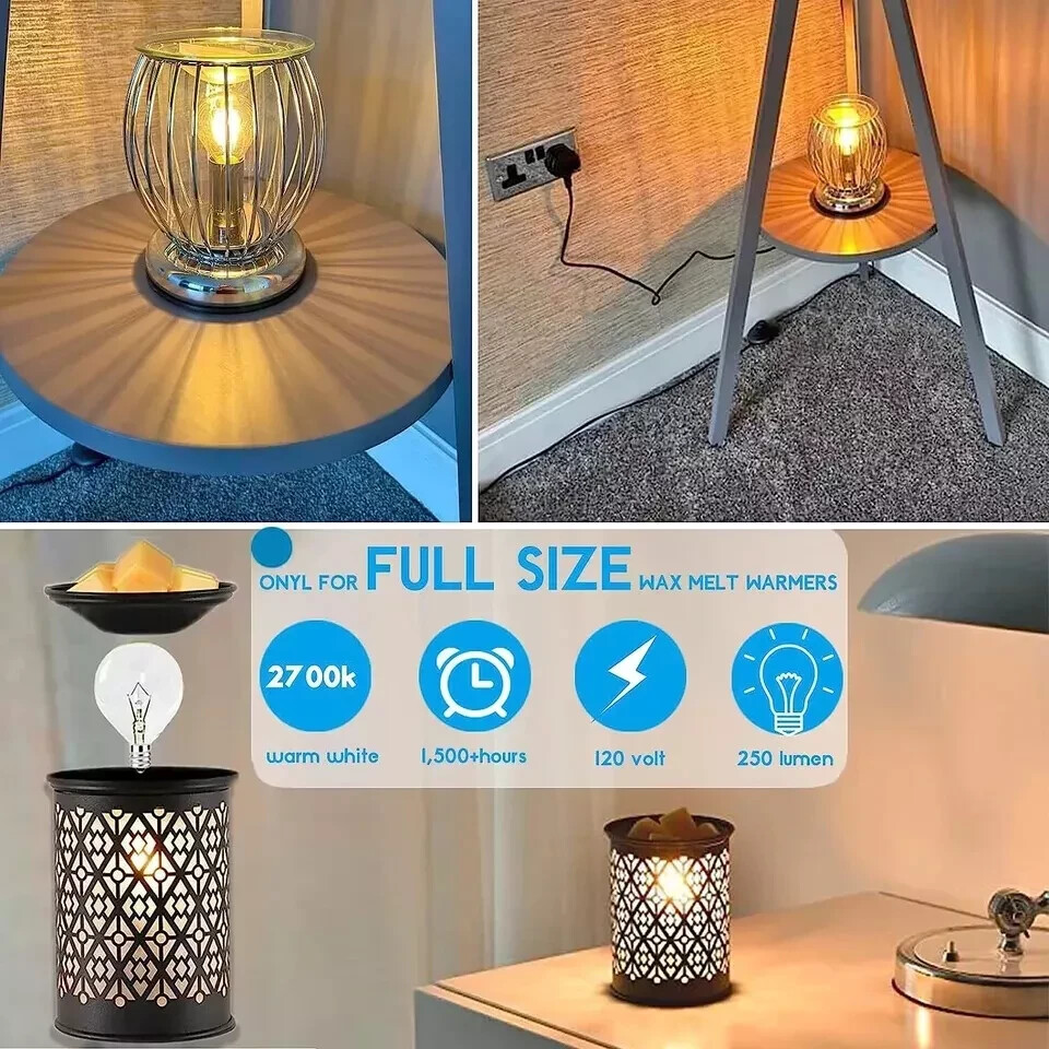 (6 Packs)Scentsy Light Bulbs for Warmer - 25 Watt Bulb for Full Size ...