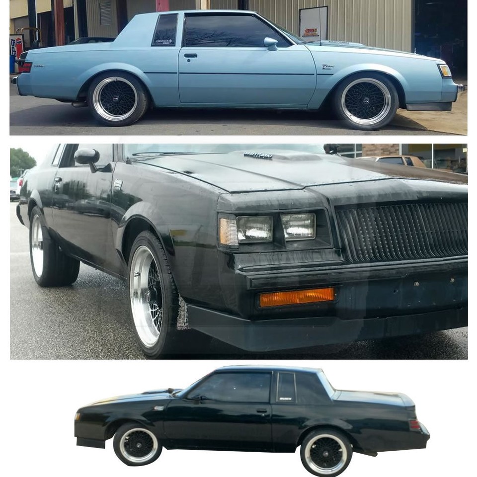 1987 GNX Reproduction Aluminum Wheels RIM SIZE 18” or 19" & CENTER CAP ...