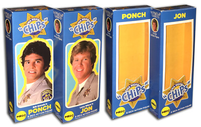 Mego CHiPs BOXES for 8" Action Figures (SET of 2) (BOXES ONLY!) | eBay