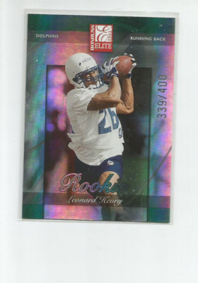 2002 DONRUSS ELITE #123 LEONARD HENRY RC 339/400 | eBay