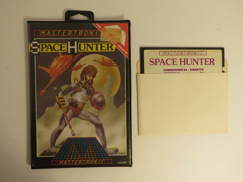 Space Hunter Commodore 64 128 Game 5.25" Floppy Mastertronics | eBay