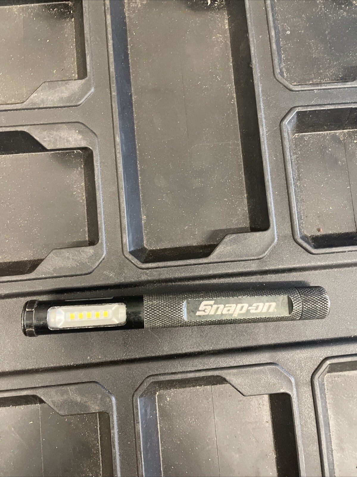 Snap-on ECPNA021 250 lm Rechargeable Penlight - Black for sale online ...