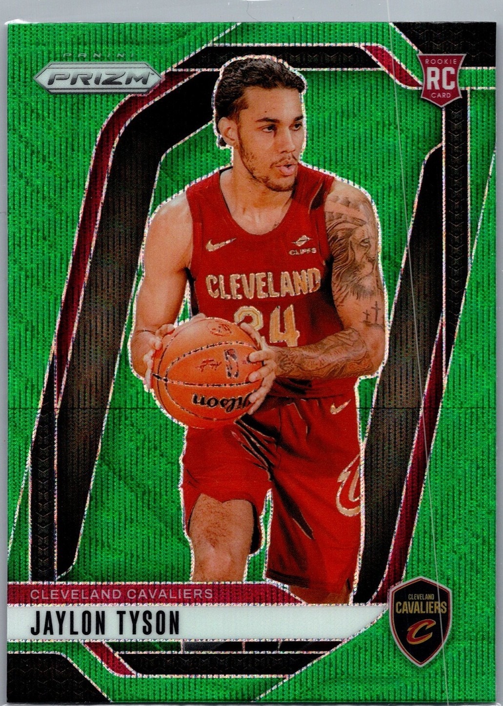 2024-25 Panini Prizm - Jaylon Tyson #228 Green Wave Prizm (RC) for sale ...