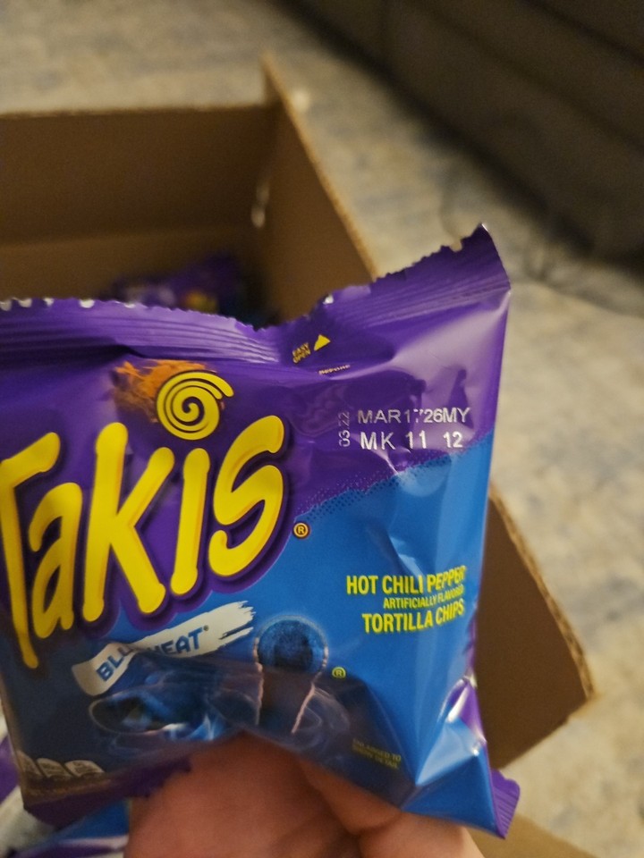 Takis Blue Heat 40ct 1.2oz Bags | eBay