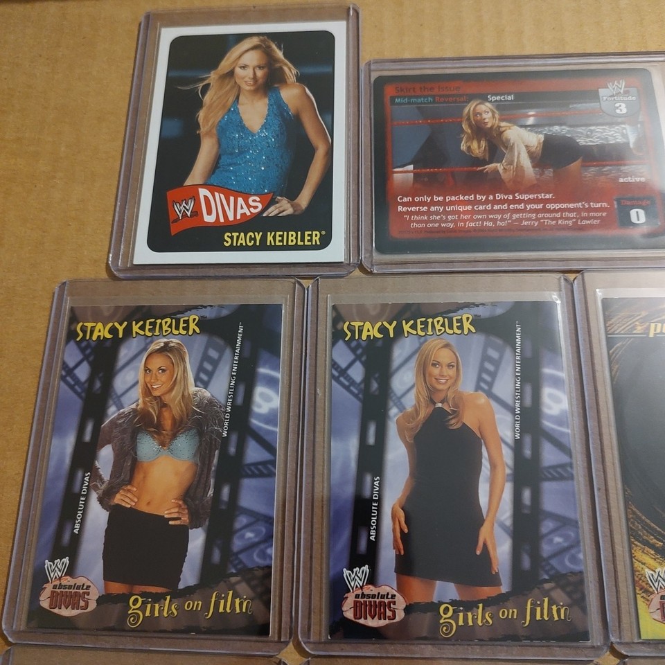 WWE STACY KEIBLER 11 CARD LOT | eBay