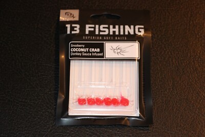 13 Fishing Coconut Crab - Snozberry - Soft Plastics Pack of 6 Ice ...