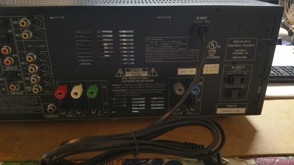 Harman Kardon AVR 120 Receiver | eBay