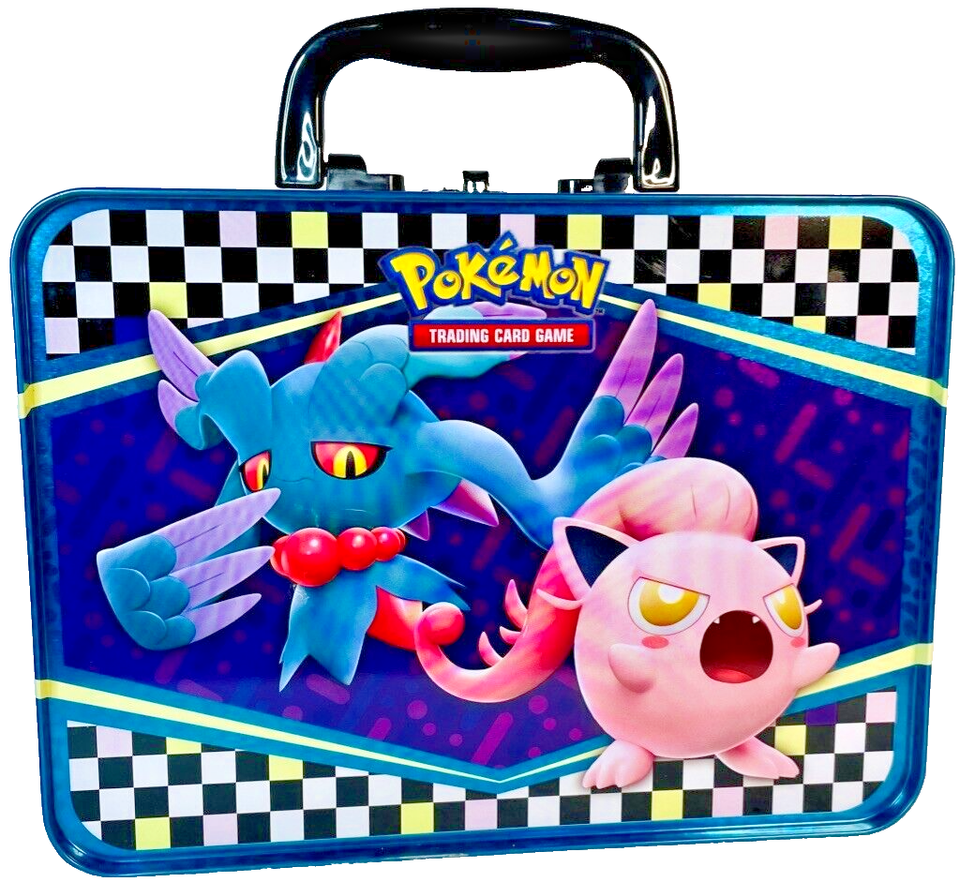 Pokemon 2024 Back To School Collector Chest - Lunch Box Tin | eBay