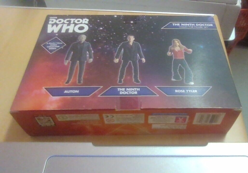 Doctor Who The Ninth Doctor Action Figure Series 1 B&M Limited Box Set ...