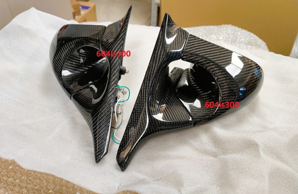 JDM Ganador Style Carbon Fiber Aero Side Mirror L&R FOR Nissan 350Z Z33 ...