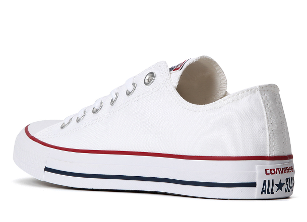 MENS Converse Converse Chuck Taylor All Star Ox M7652 OPTICAL WHITE LOW ...