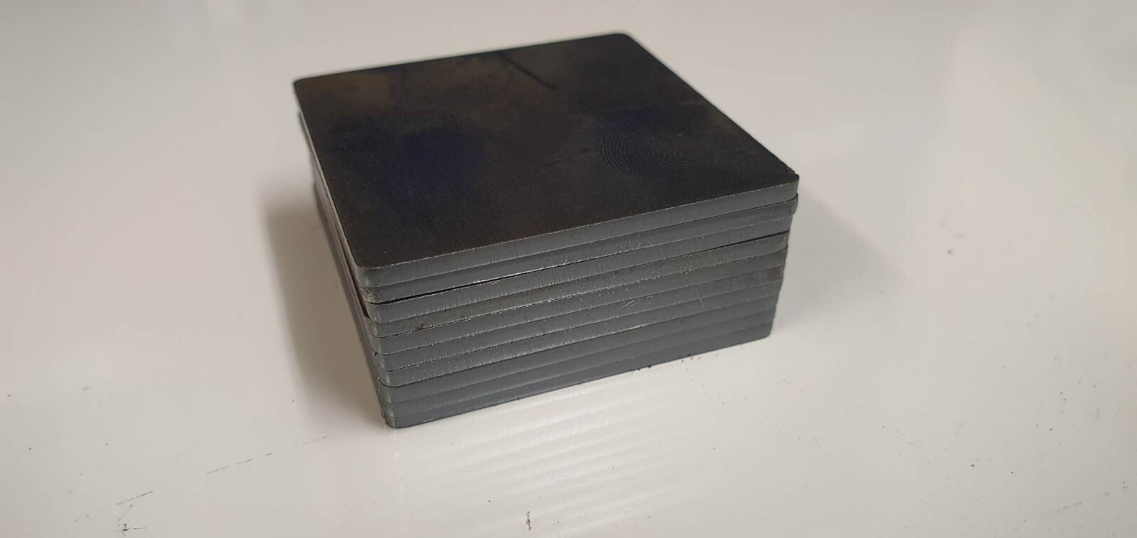 Mild Steel Squares Laser Cut Plate Metal Shims Packer Washers Pack of ...