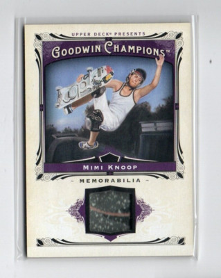 2013 Upper Deck Goodwin Champions Memorabilia #MMK Mimi Knoop ...