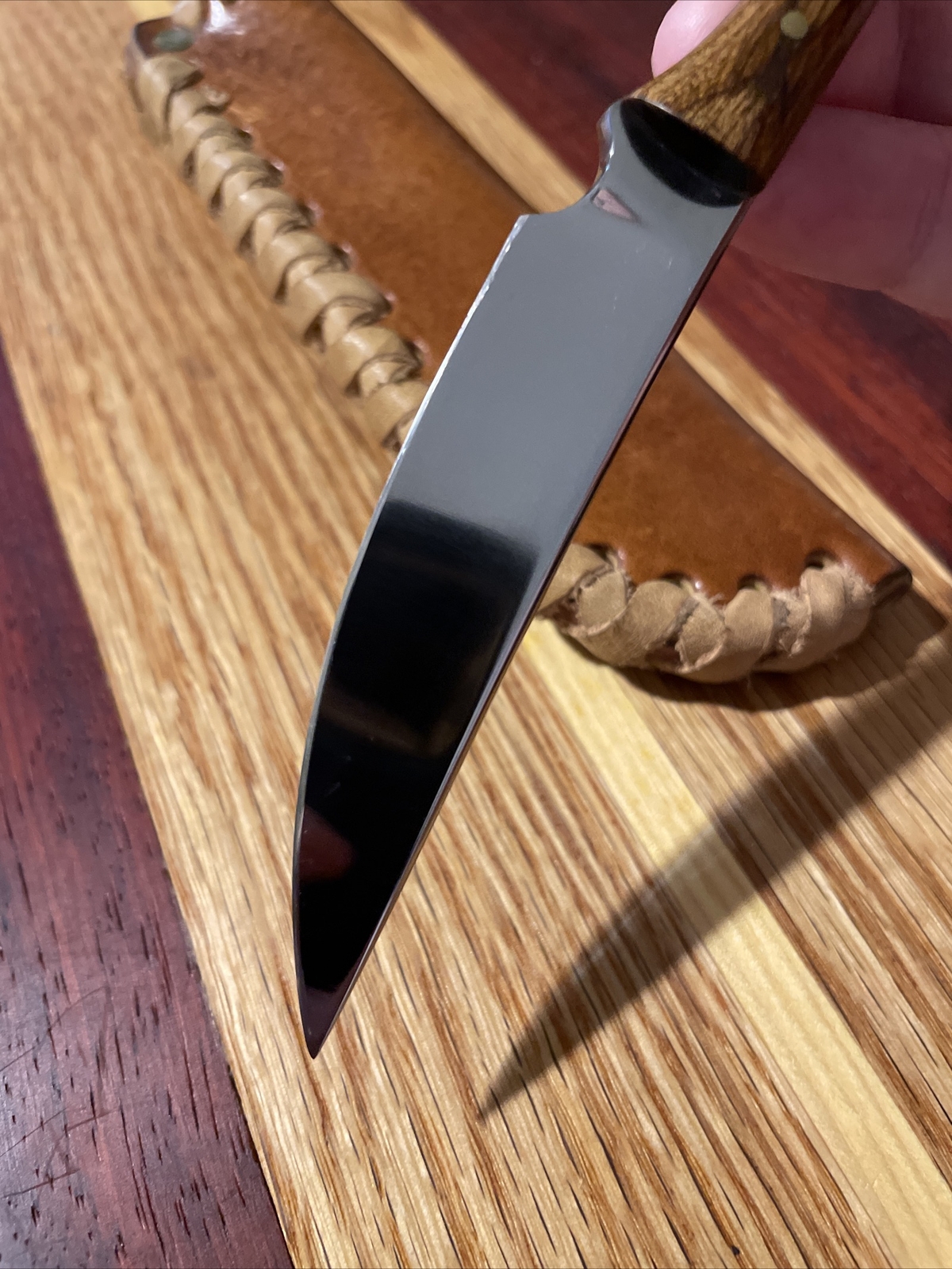 Vintage Custom Caping Skinning Knife Handmade By Dan Hubbs USA Hunting ...