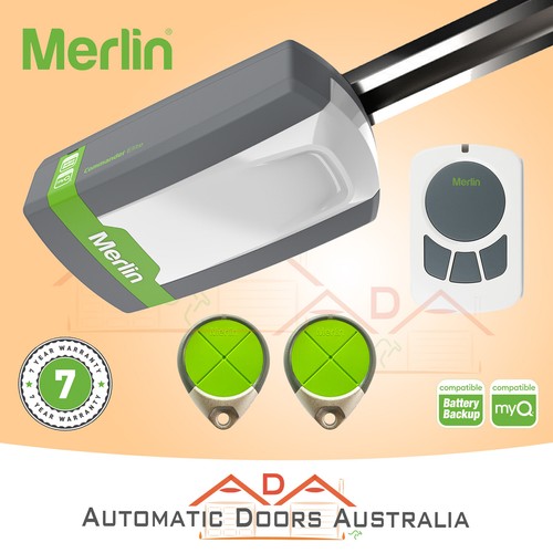 Merlin MS105MYQ Commander Elite for double sectional and panel garage ...