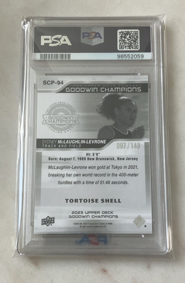 2023 GOODWIN CHAMPIONS PLATINUM #SCP94 SYDNEY MCLAUGHLIN-LEVRONE 97/149 ...
