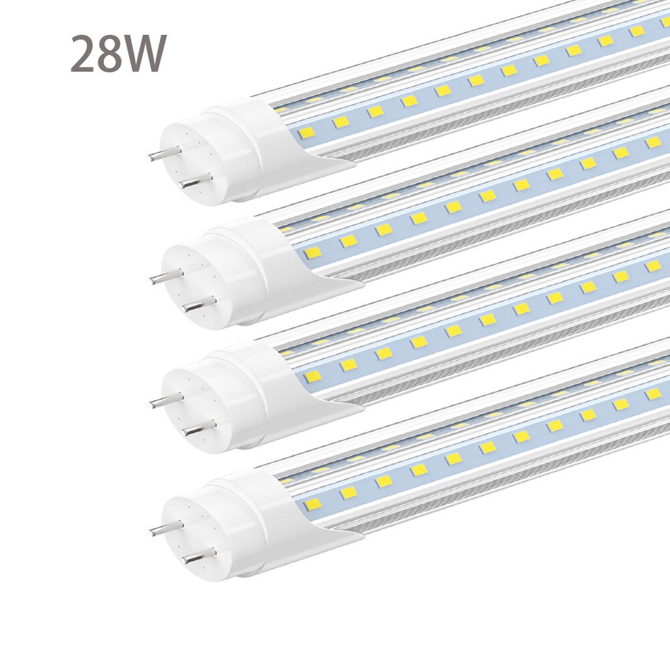 T8 4FT LED Tube Light Bulbs 22W 28W 60W 5000K~6500K G13 2-Pin 4FT LED ...
