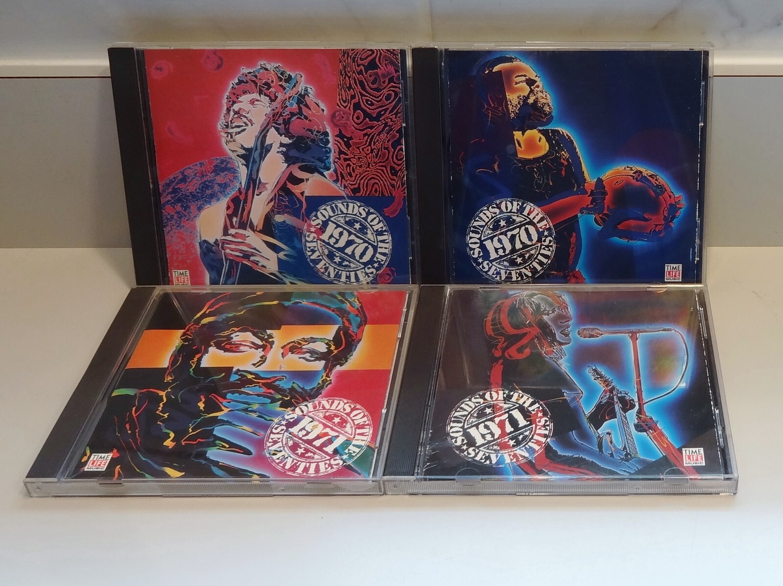 Set of 38 SOUNDS OF THE SEVENTIES CDs 1970s Music Collection TIME LIFE ...
