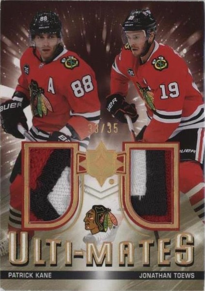 2021-22 Upper Deck Ultimate Collection - Ulti-Mates Jersey Patch #UTM ...