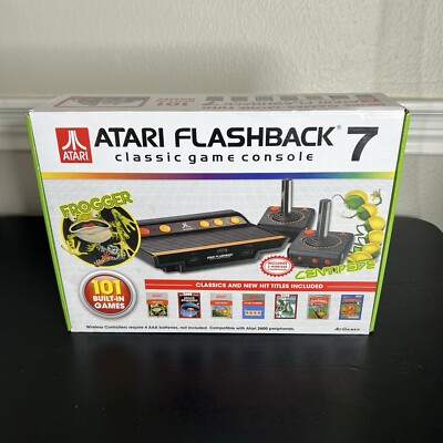 Atari Flashback 7 Classic Game Console - Black/Orange 857847003448 | eBay
