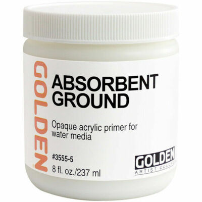 Golden Absorbent Ground Acrylic Primer for Watercolour Painting ...
